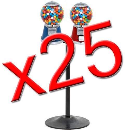 25 Double Original Bubble Gum Machines - Gumball Machine Warehouse