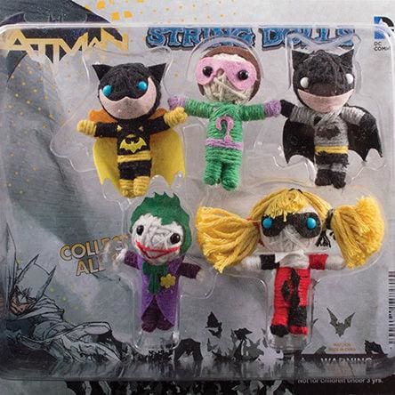 Batman String Dolls In 2 Inch Capsules - Gumball Machine Warehouse