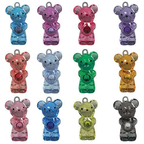 Birthstone Bears In 2 Inch Capsules - Gumball Machine Warehouse