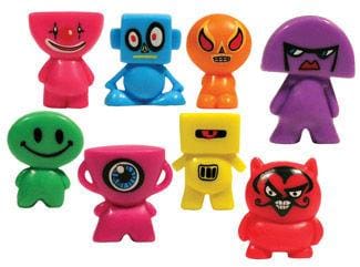Block Headz Figurines Vending Toys In 1 Inch Toy Capsules - Gumball ...