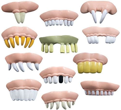 Funny Teeth In 2 Inch Toy Capsules - Gumball Machine Warehouse