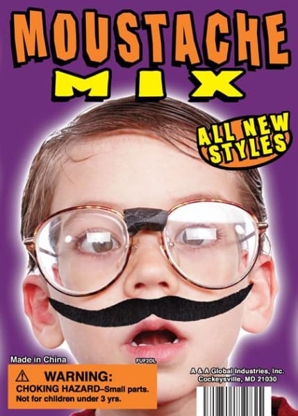Moustache Mix Vending Toys In 1 Inch Toy Capsules - Gumball Machine ...