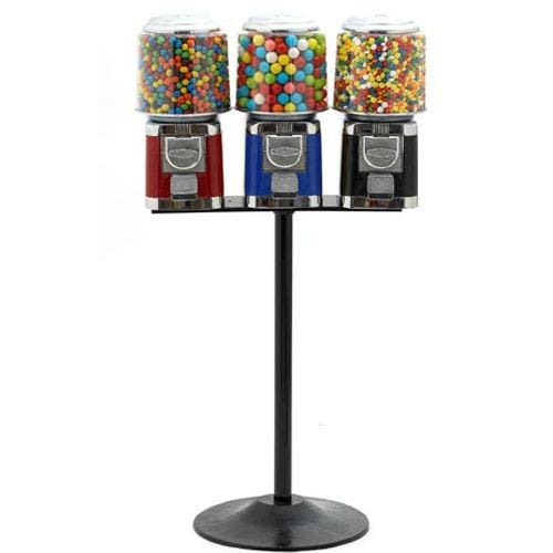 Triple Classic Gumball Machines - Gumball Machine Warehouse